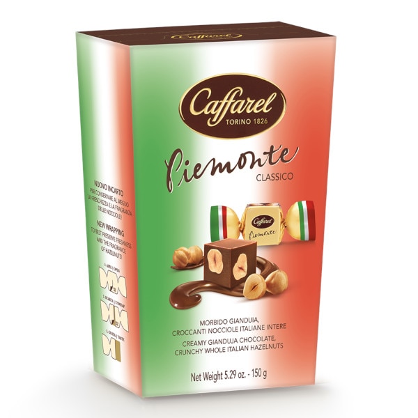 Caffarel Piemonte Milk Chocolate Cornet Italian Flag Box | Chicago ...